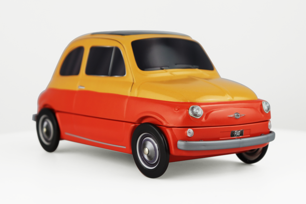 FIAT 500 - YELLOW ORANGE - CHRISTIAN DELORME S.A.S.